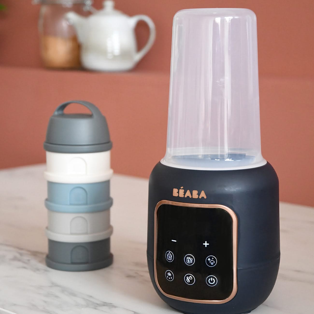 Beaba - 5 in 1 Multi Milk Bottle Warmer - Night Blue by Beaba | the ...