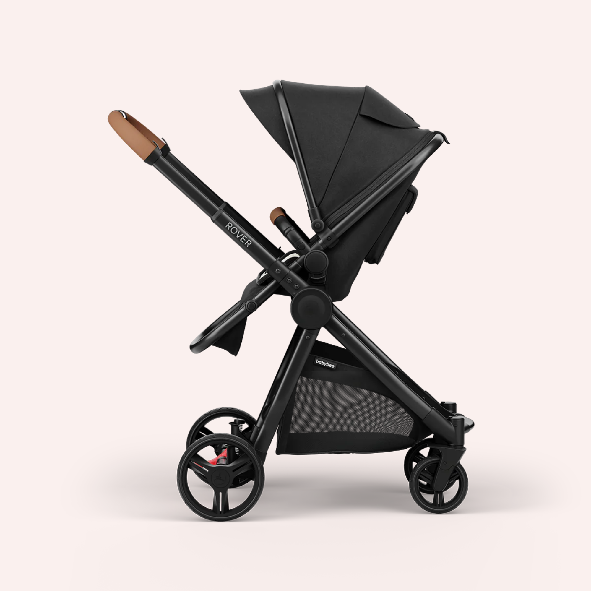 Babybee Rover Bassinet + Stroller Set - Black by Babybee | the memo ...
