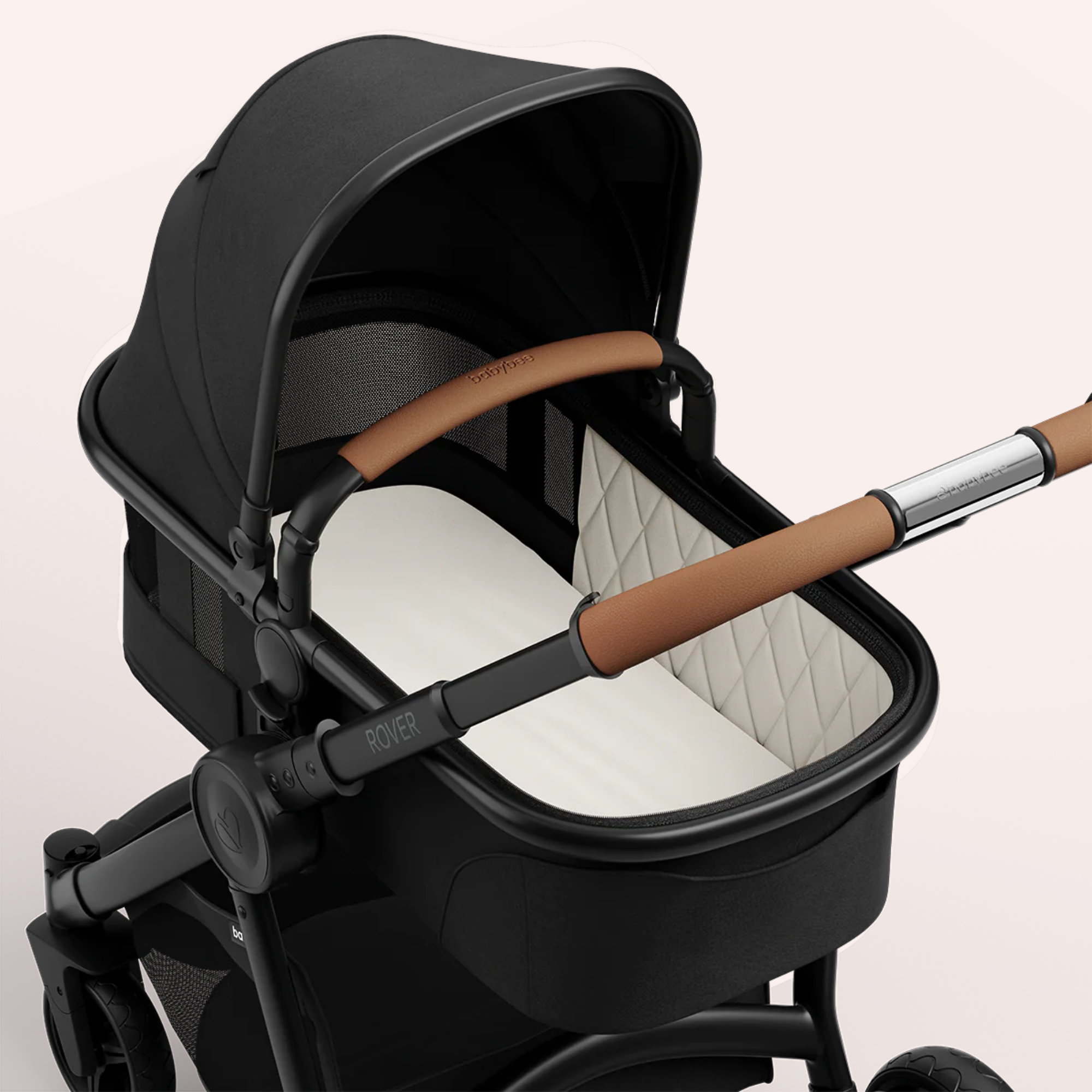 Babybee Rover Bassinet + Stroller Set - Black by Babybee | the memo ...
