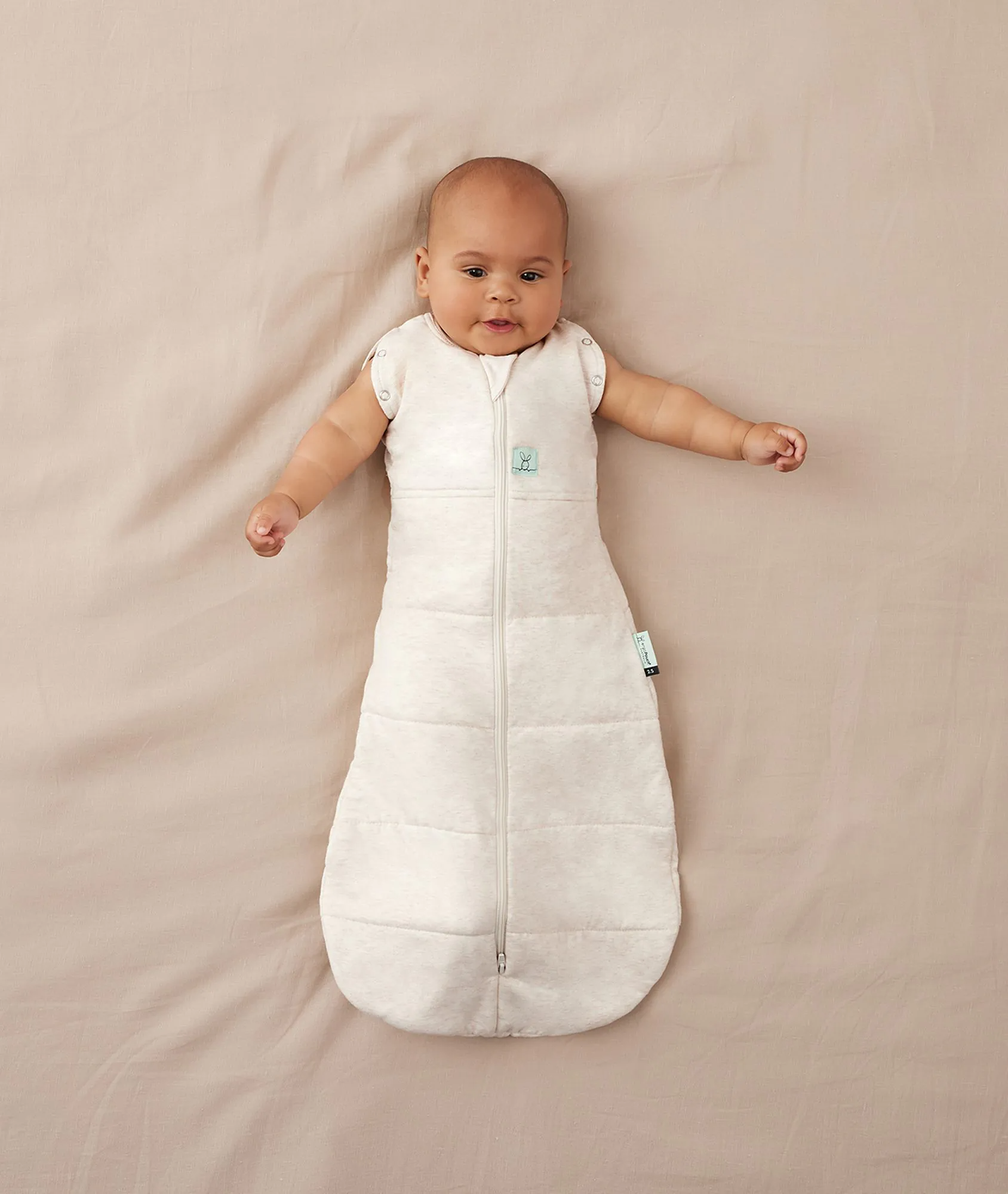 Cocoon Swaddle Bag 2.5 TOG - Oatmeal Marle by Ergo Pouch | The Memo