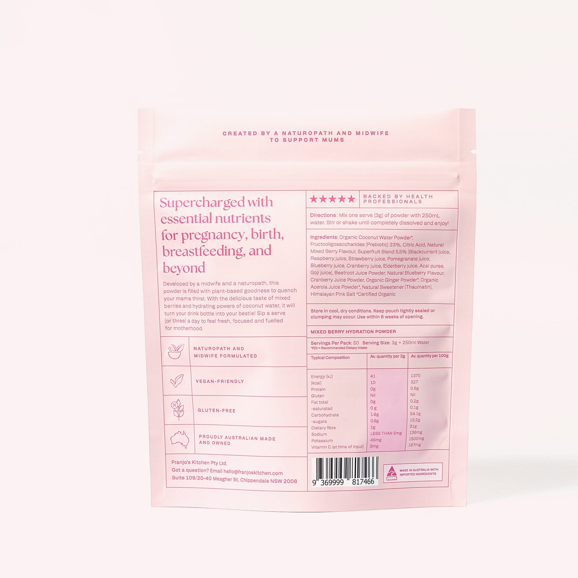 Hydration Powder - Mixed Berry – The Memo