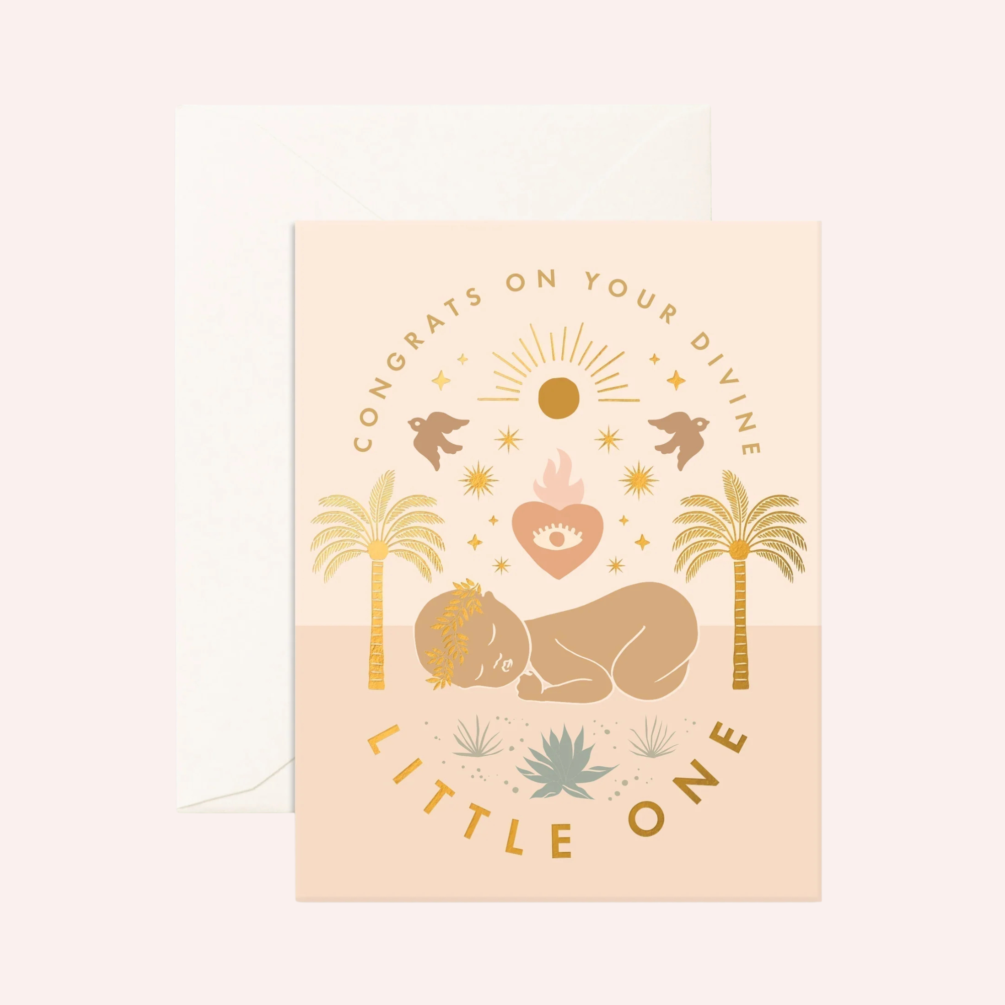 Greeting Card - Divine Little One by Fox & Fallow | the memo – The Memo