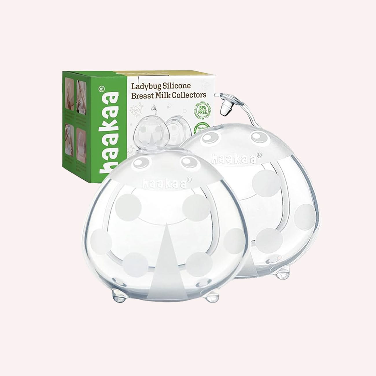 Haakaa Ladybug Silicone Milk Collector - Duo – The Memo