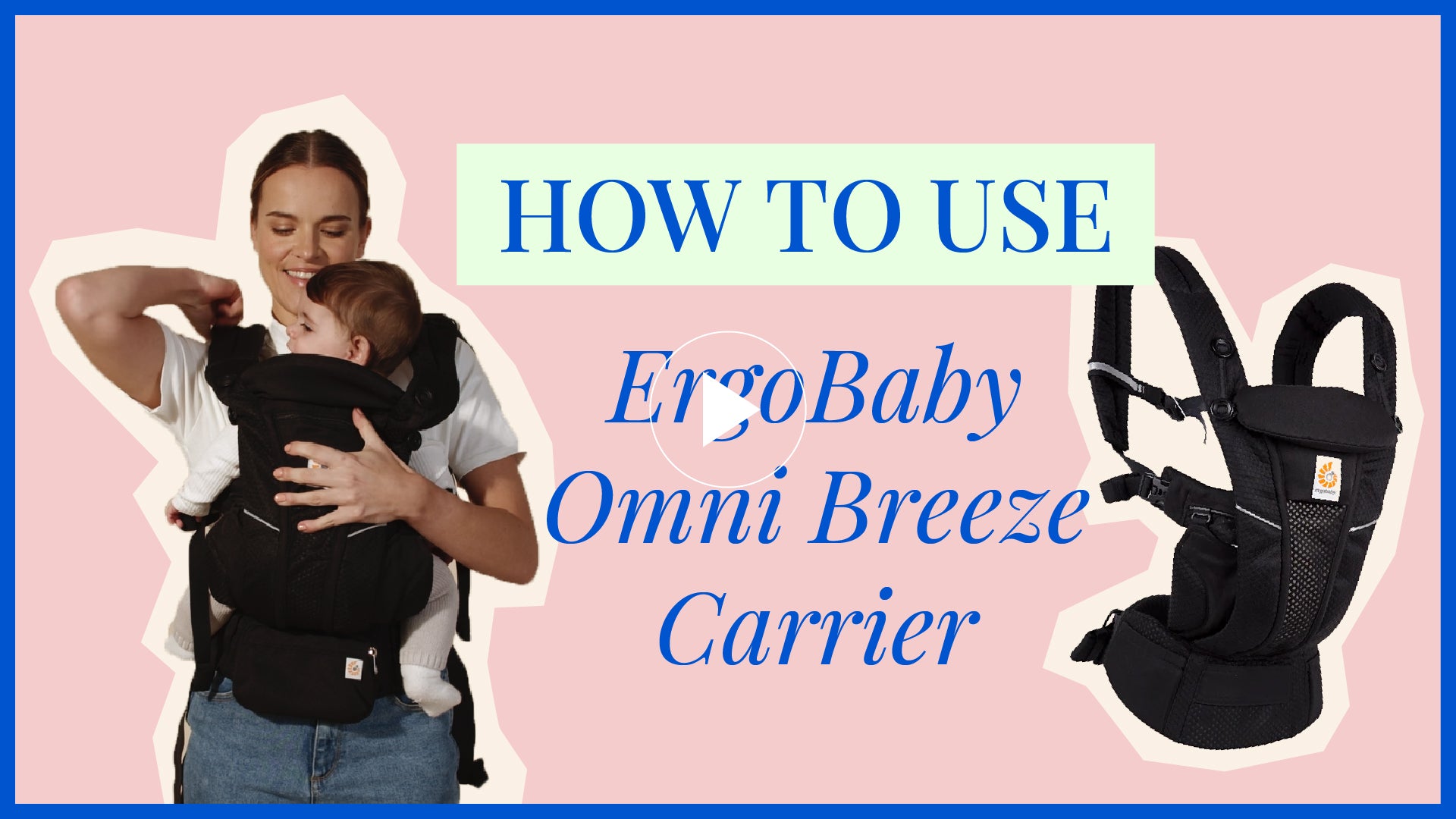 How to Use the Ergobaby Omni Breeze Carrier – The Memo