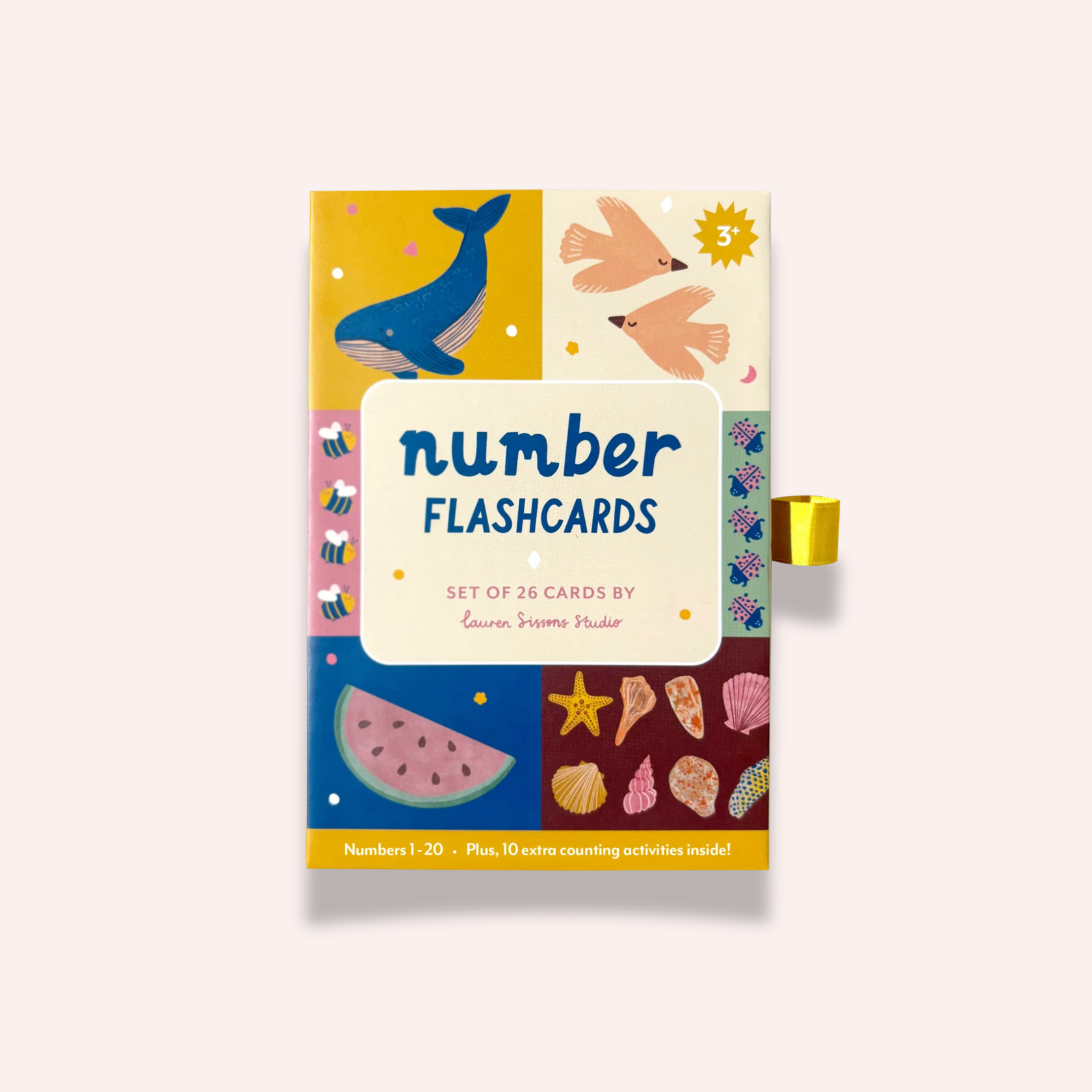 Illustrated Number Flashcards by Lauren Sissons Studio | the memo – The ...