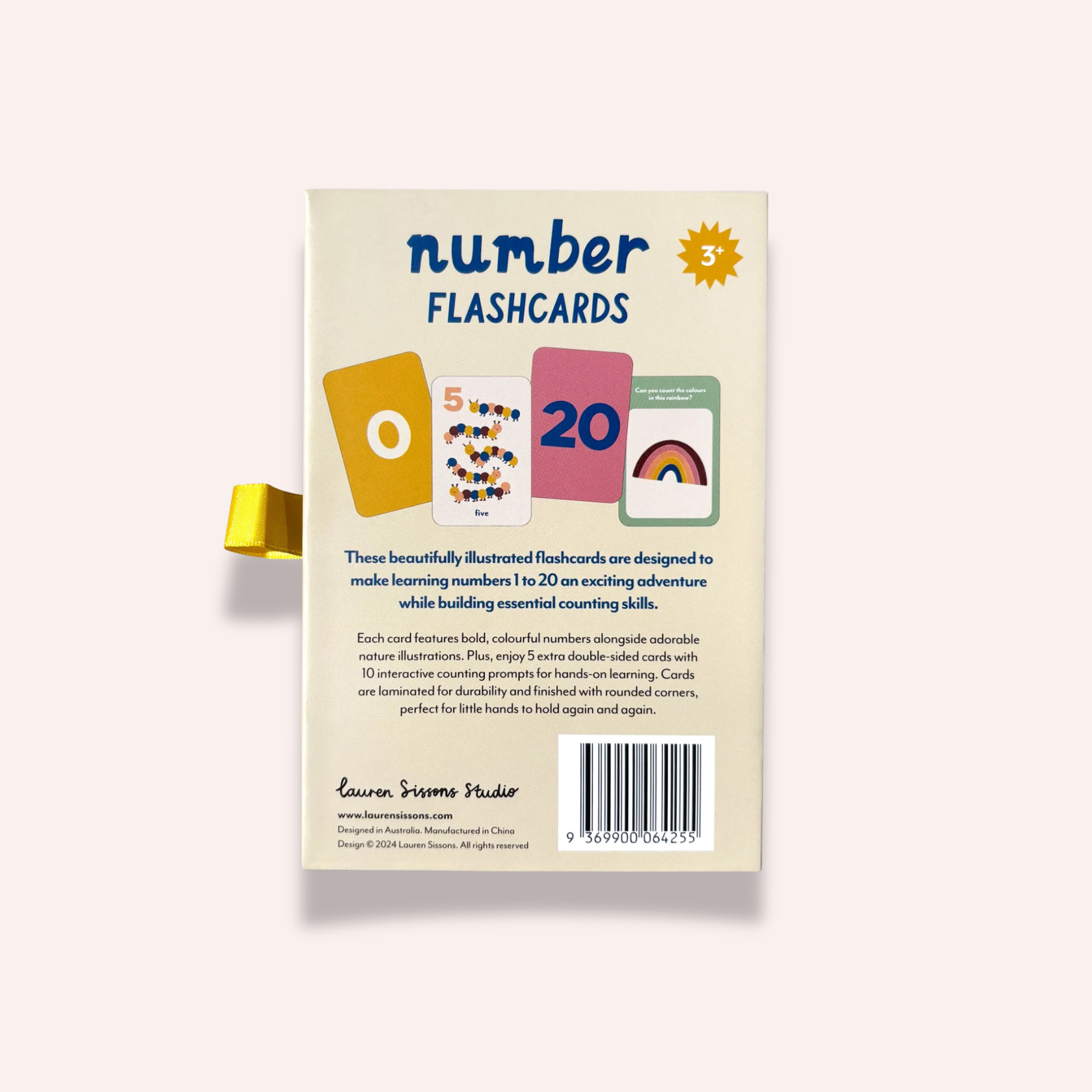 Illustrated Number Flashcards by Lauren Sissons Studio | the memo – The ...