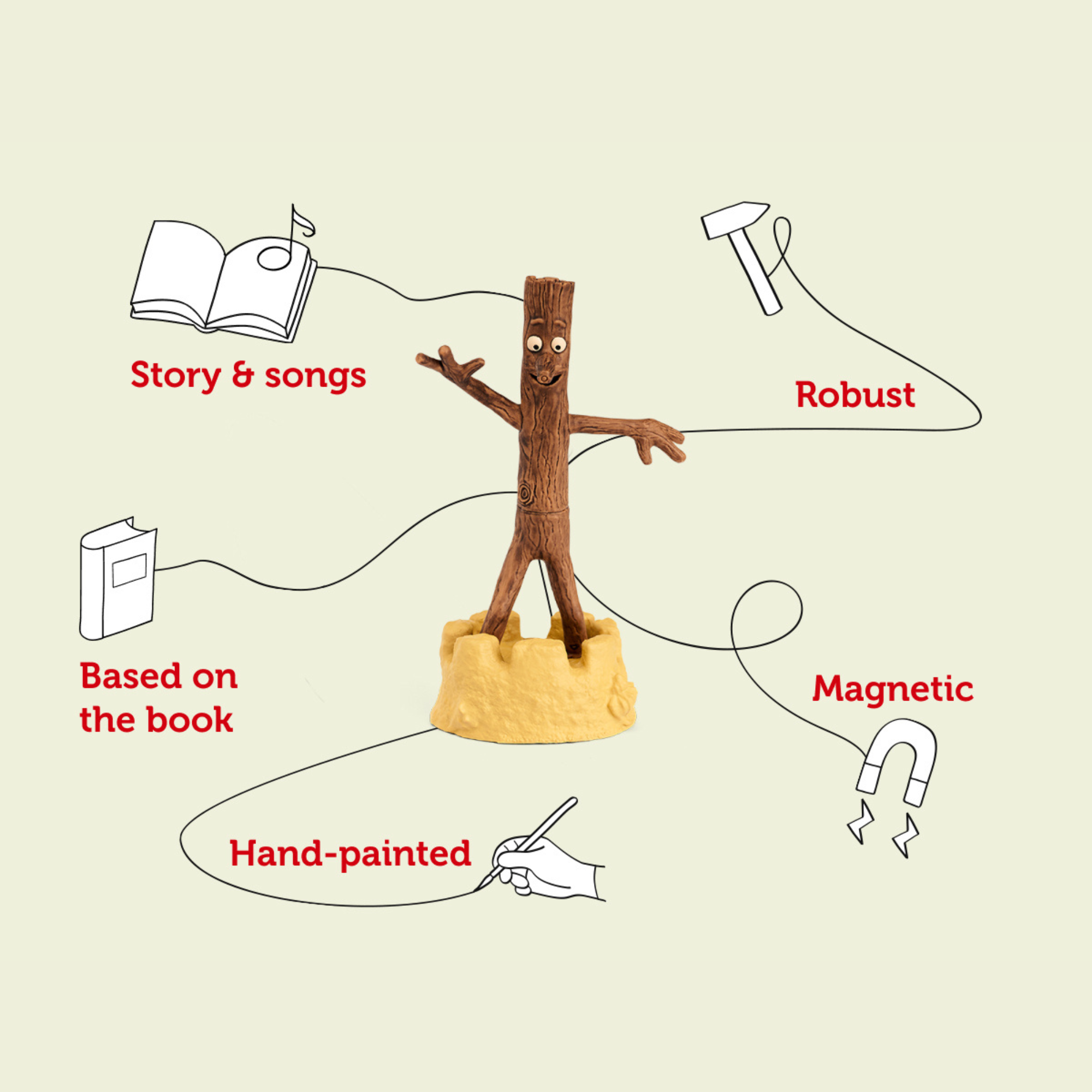 Julia Donaldson - Stick Man Tonie Audio Character by Tonies | the memo ...