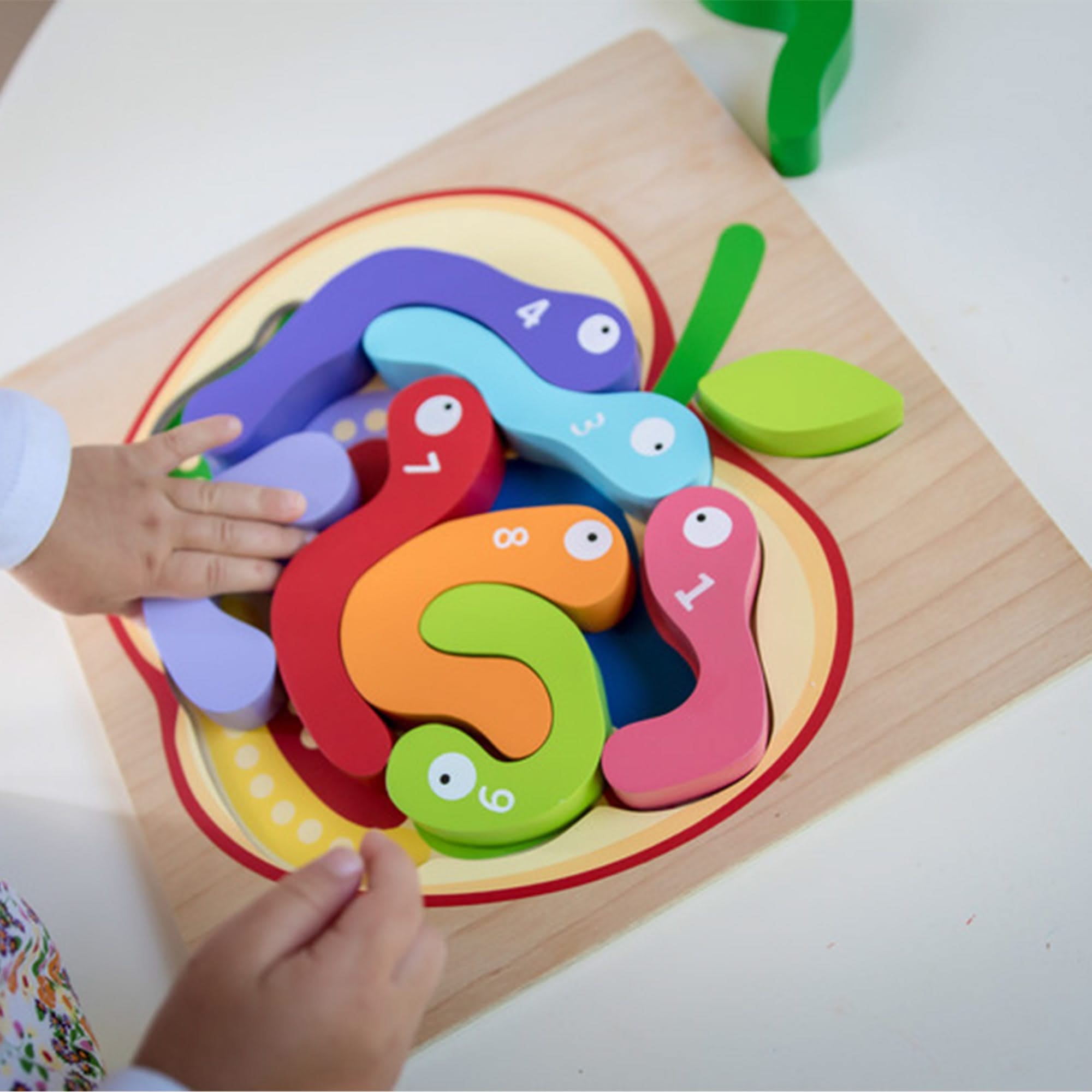 Numbers Worm Puzzle by Kiddie Connect | the memo – The Memo