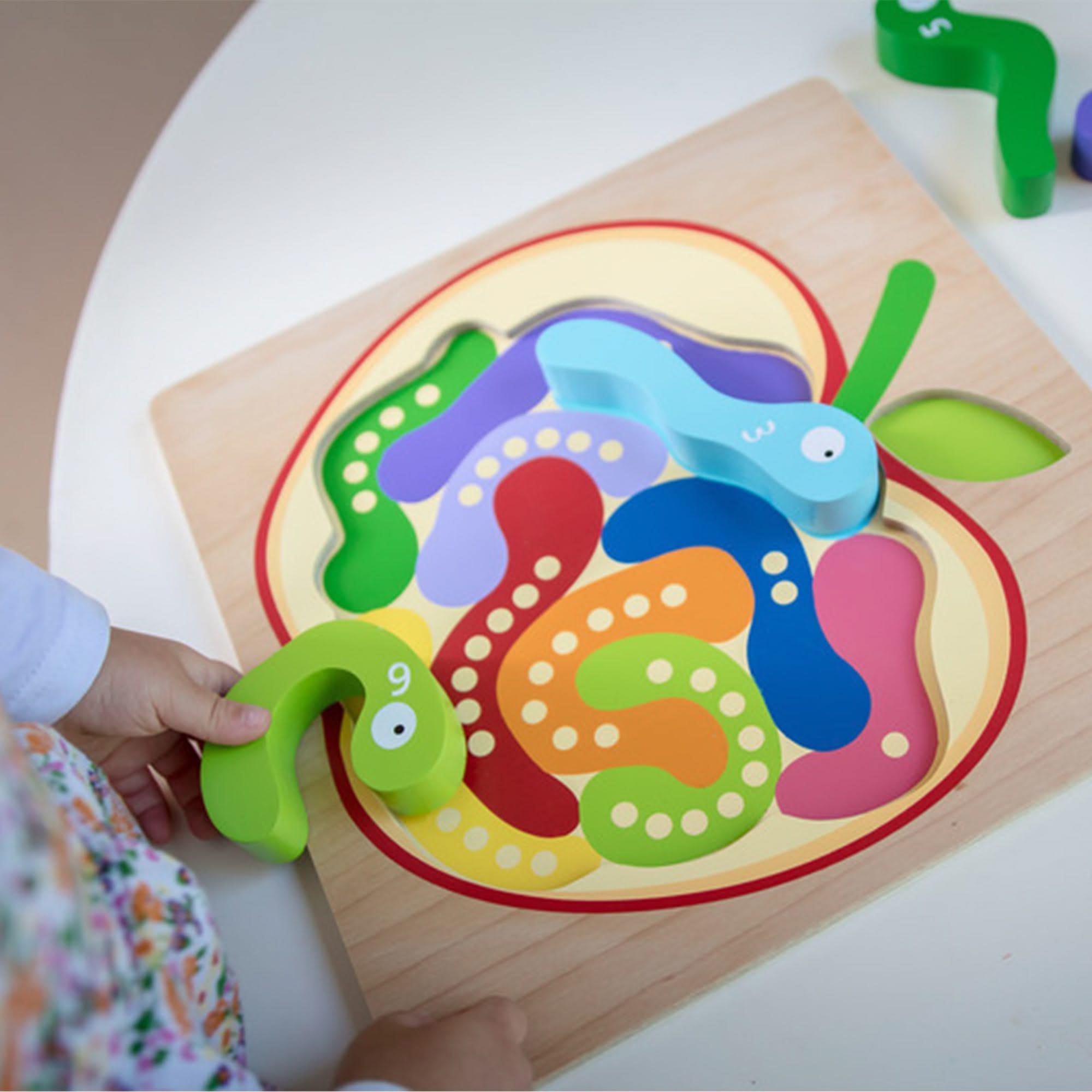 Numbers Worm Puzzle by Kiddie Connect | the memo – The Memo