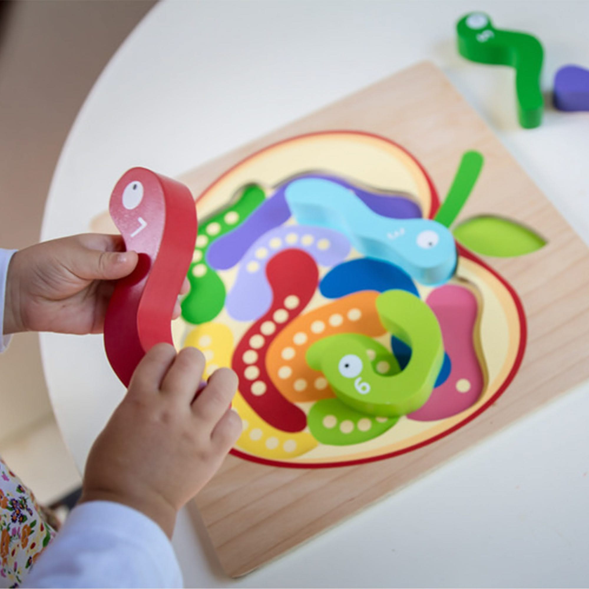 Numbers Worm Puzzle by Kiddie Connect | the memo – The Memo