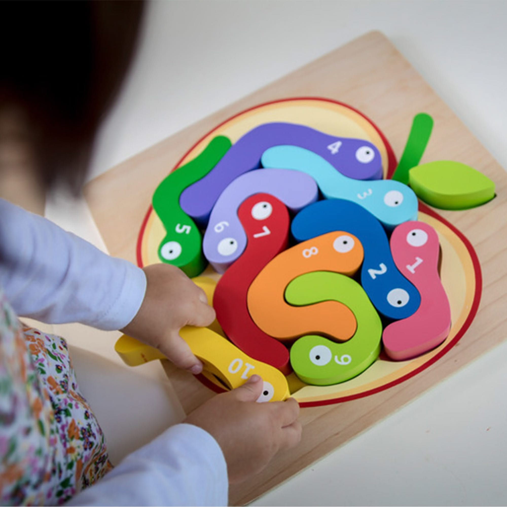 Numbers Worm Puzzle by Kiddie Connect | the memo – The Memo