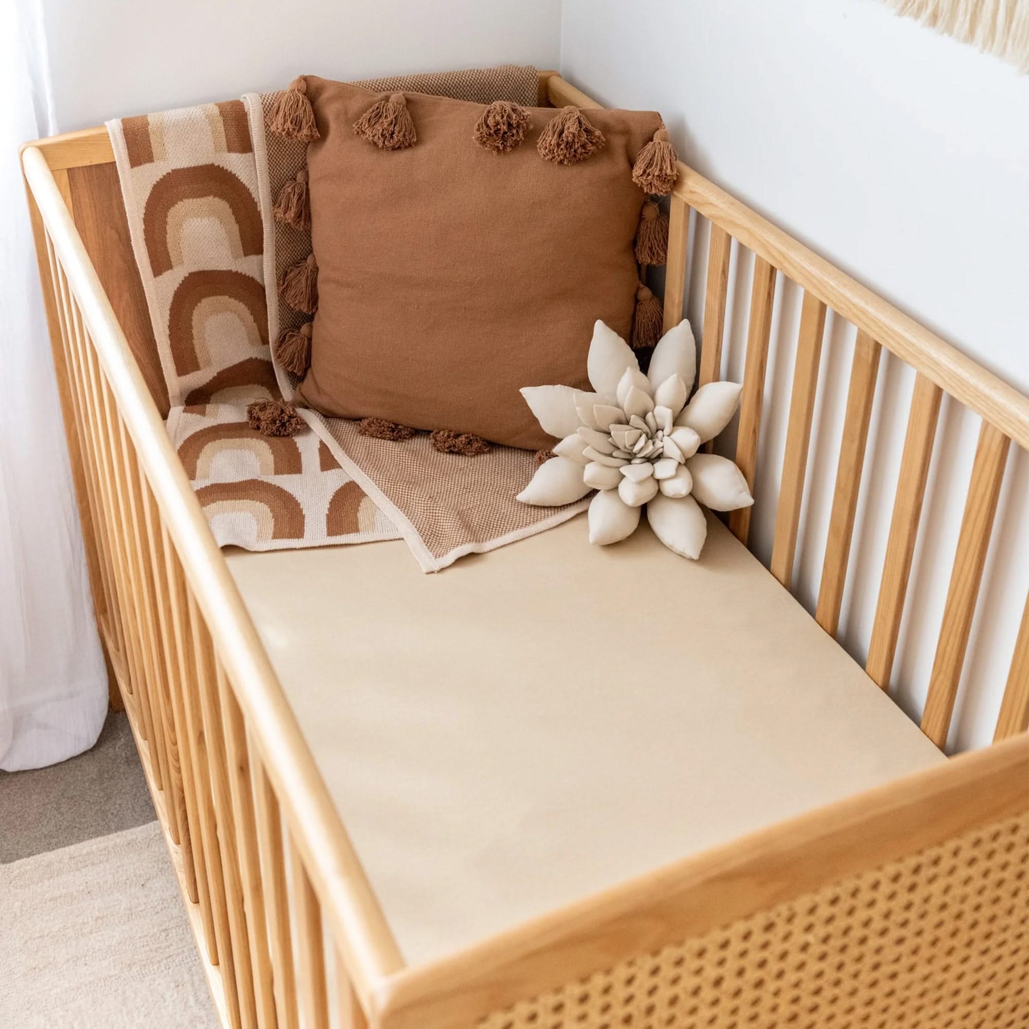 Organic Cot Sheet - Oat by Kiin | the memo – The Memo
