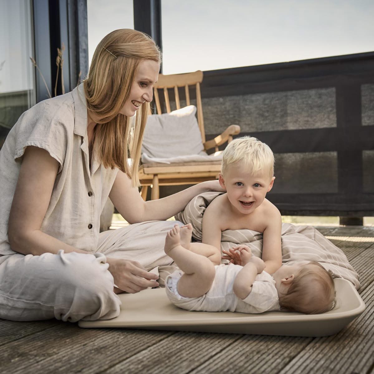 Matty Mini Change Mat - Cappuccino by Leander | the memo – The Memo