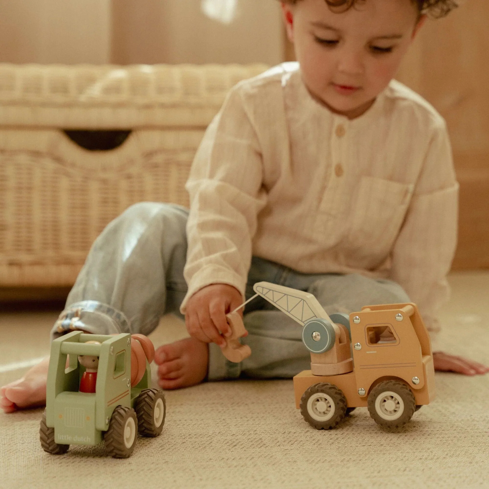 Little Dutch Crane Truck by Little Dutch | the memo – The Memo