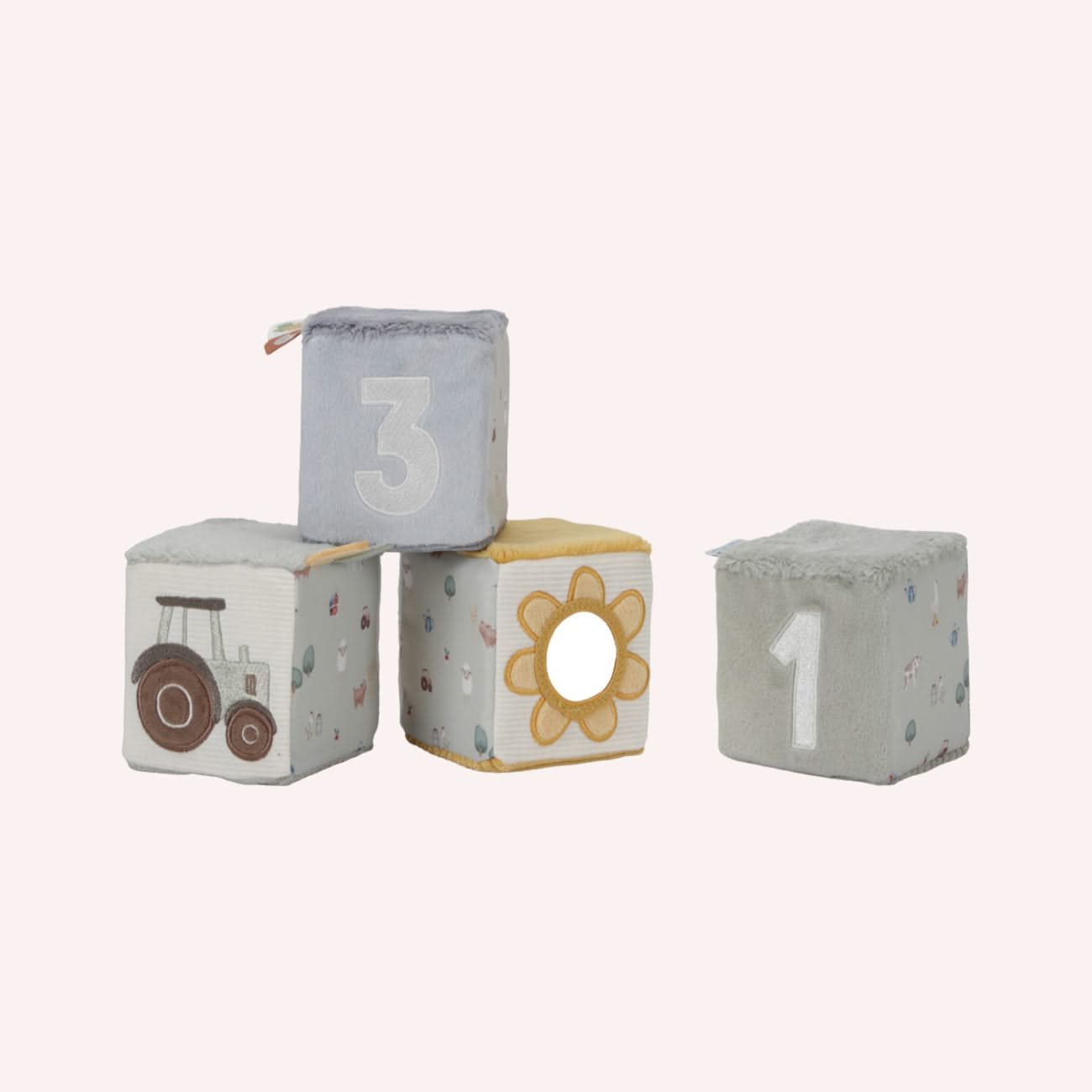 Little Farm 4 Soft Blocks by Little Dutch | The Memo