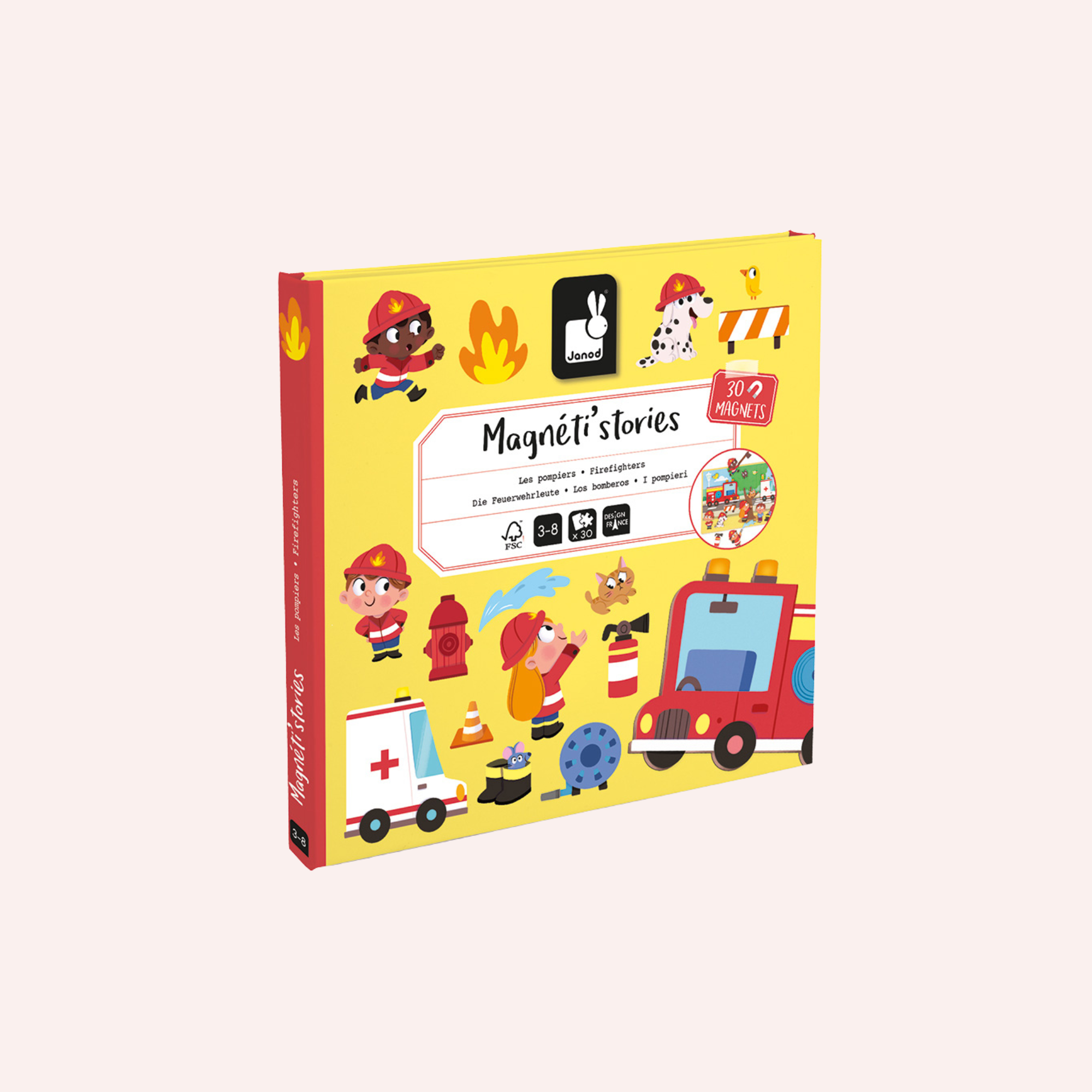 Magnetic Story - Firefighters by Janod | the memo – The Memo