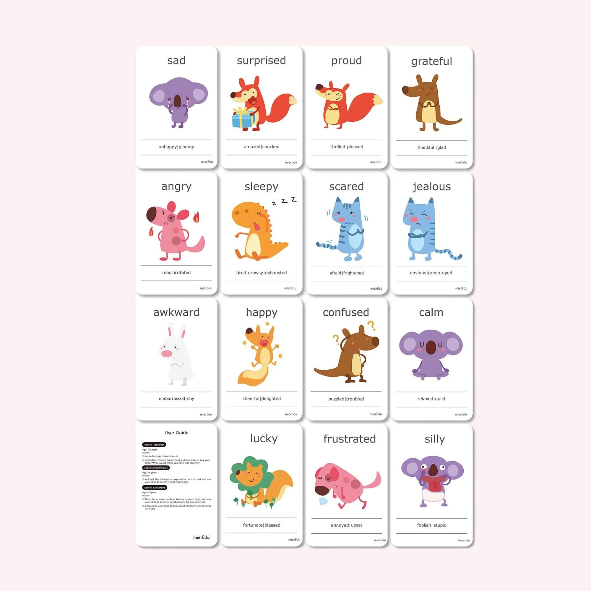 Flash cards - Feelings and emotions by Mier edu | the memo – The Memo