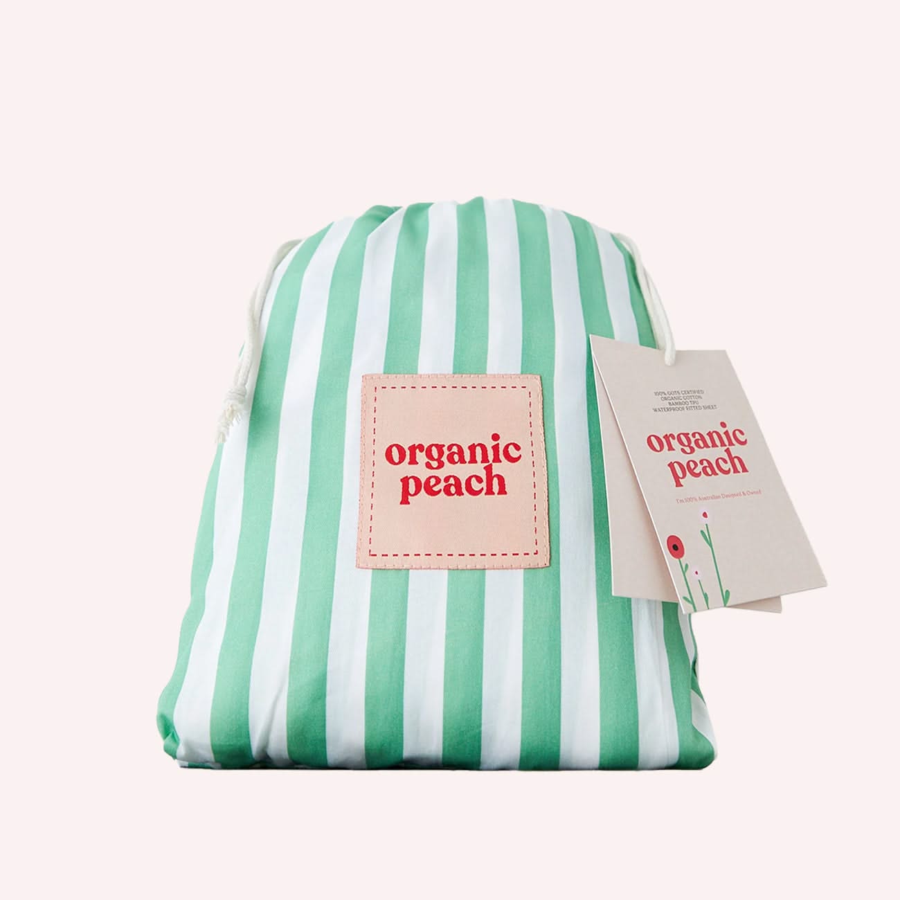 Waterproof Fitted Sheet - Sunny Days by Organic Peach | the memo – The Memo