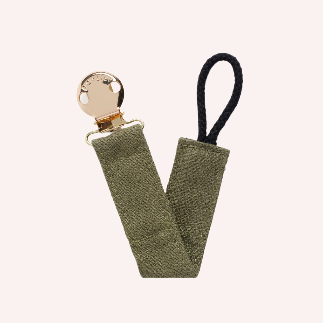 Petite Pacifier Clip - Olive by Portier | the memo – The Memo