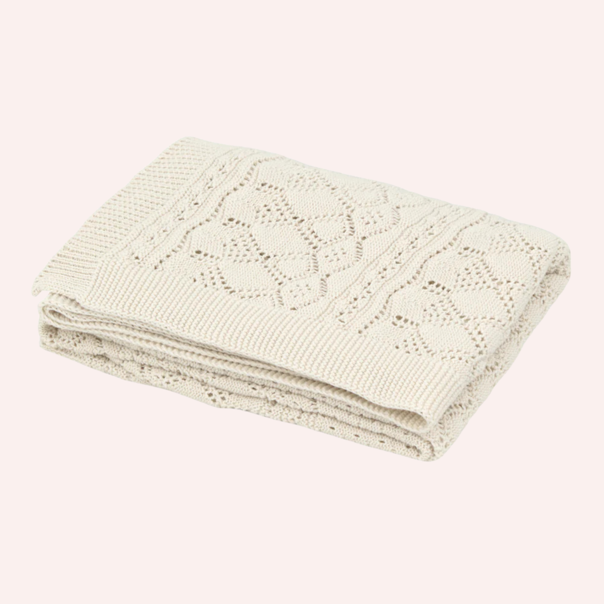 Pointelle Baby Knit Throw - Off White by Cam Cam Copenhagen | the memo ...