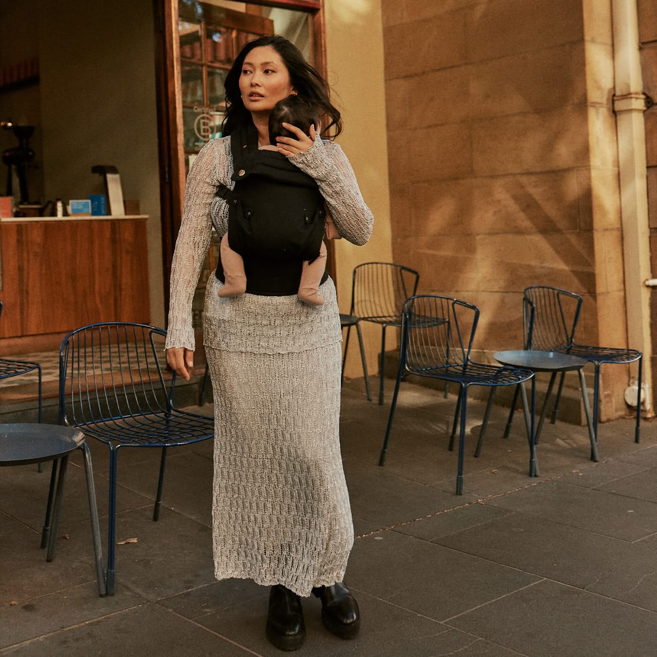 The Limitless Carrier - Black Herringbone by Portier | The Memo