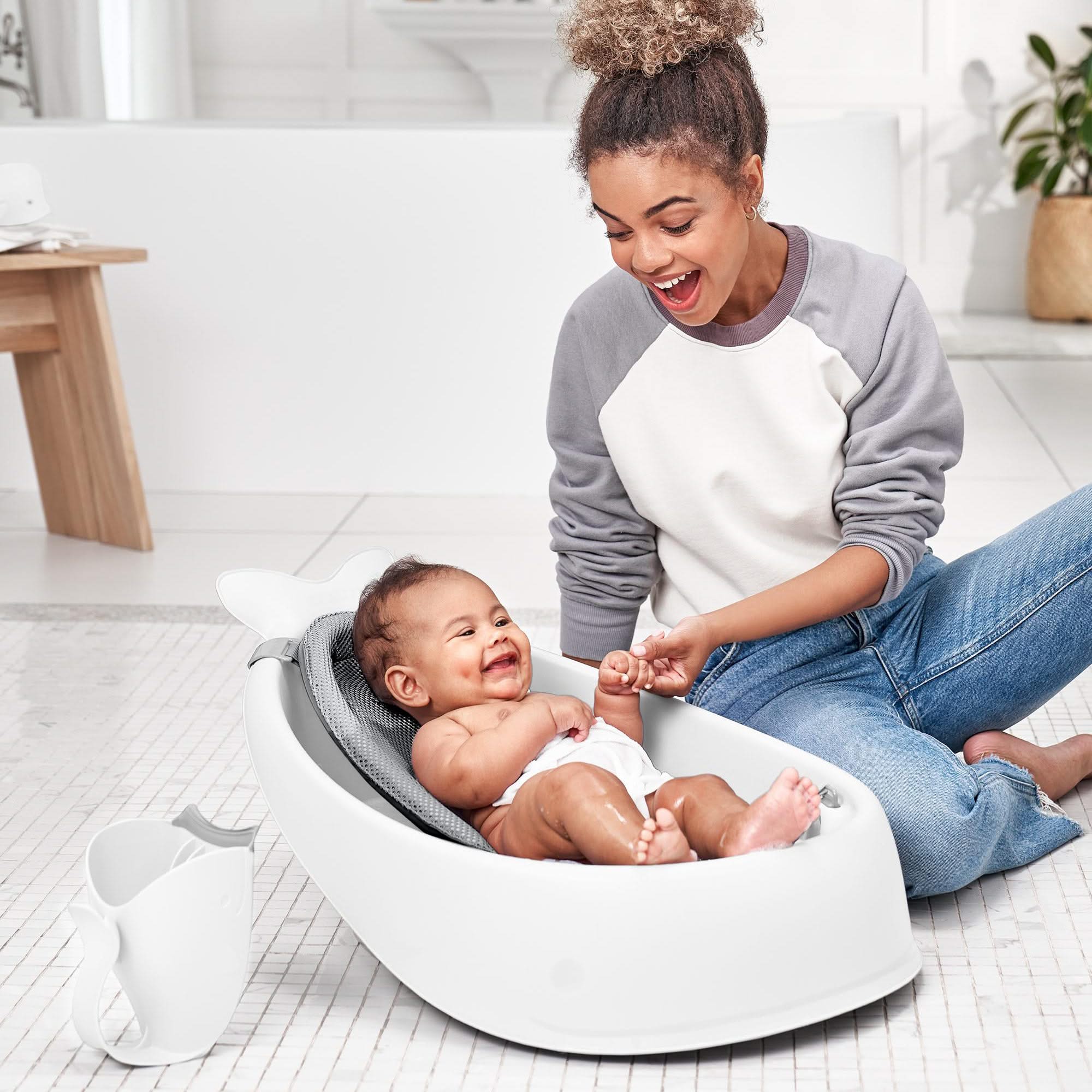 Skip Hop - Moby Waterfall Bath Rinser - White by Skip Hop | the memo ...