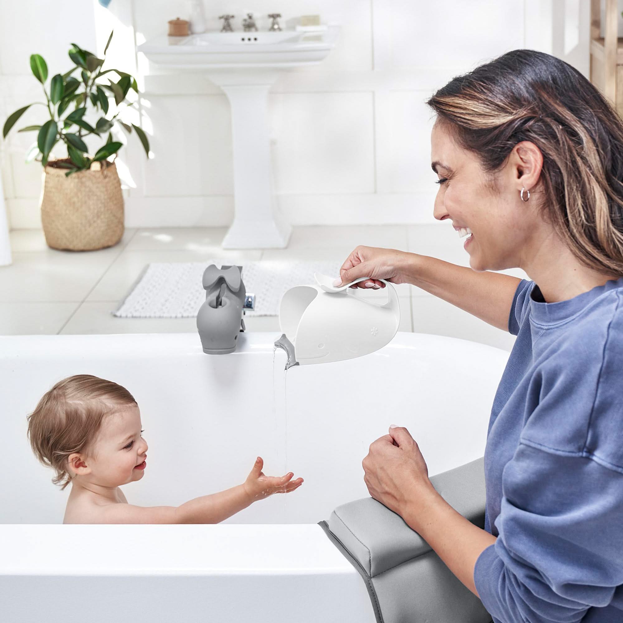Skip Hop - Moby Waterfall Bath Rinser - White by Skip Hop | the memo ...