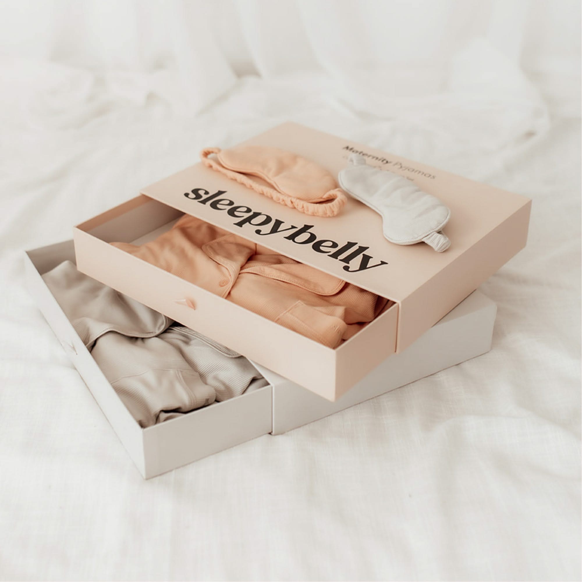 Maternity Pyjamas - Linen Grey by Sleepybelly | the memo – The Memo