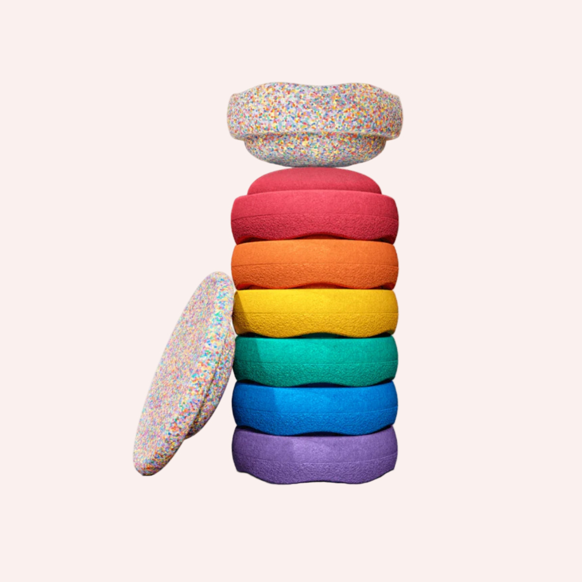 Stapelstein Balance Stepping Stones - Original + Board Combination, Set ...