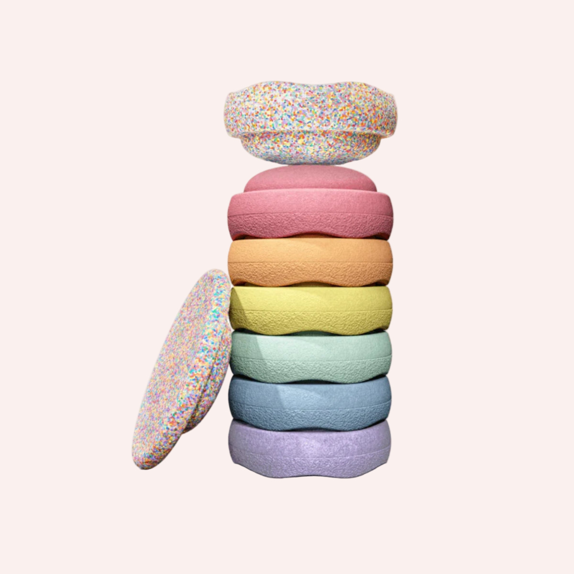 Stapelstein Balance Stepping Stones - Original + Board Combination, Set ...