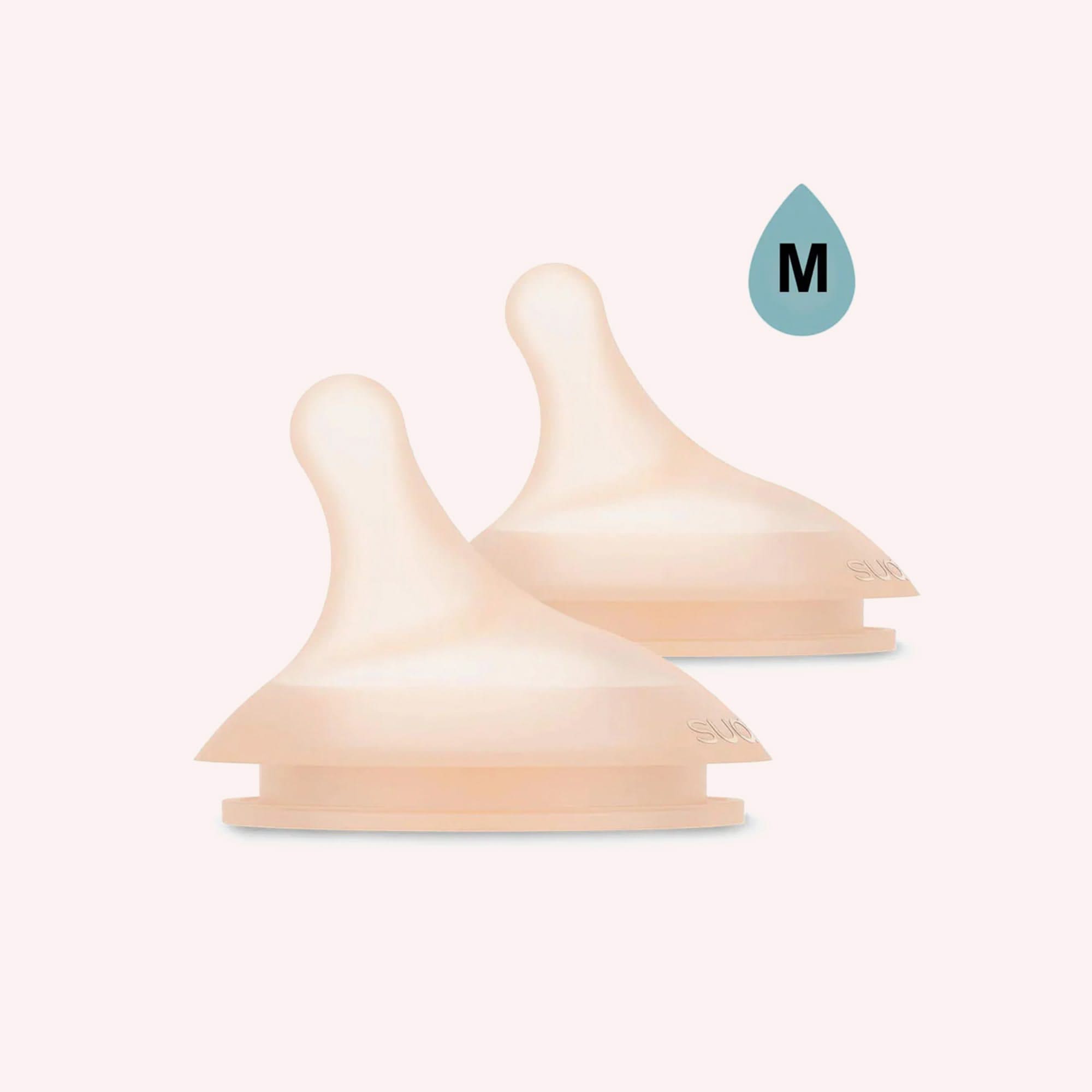 Suavinex Zero Zero Silicone Teat Medium Flow 2pk - 3 Months Plus by ...