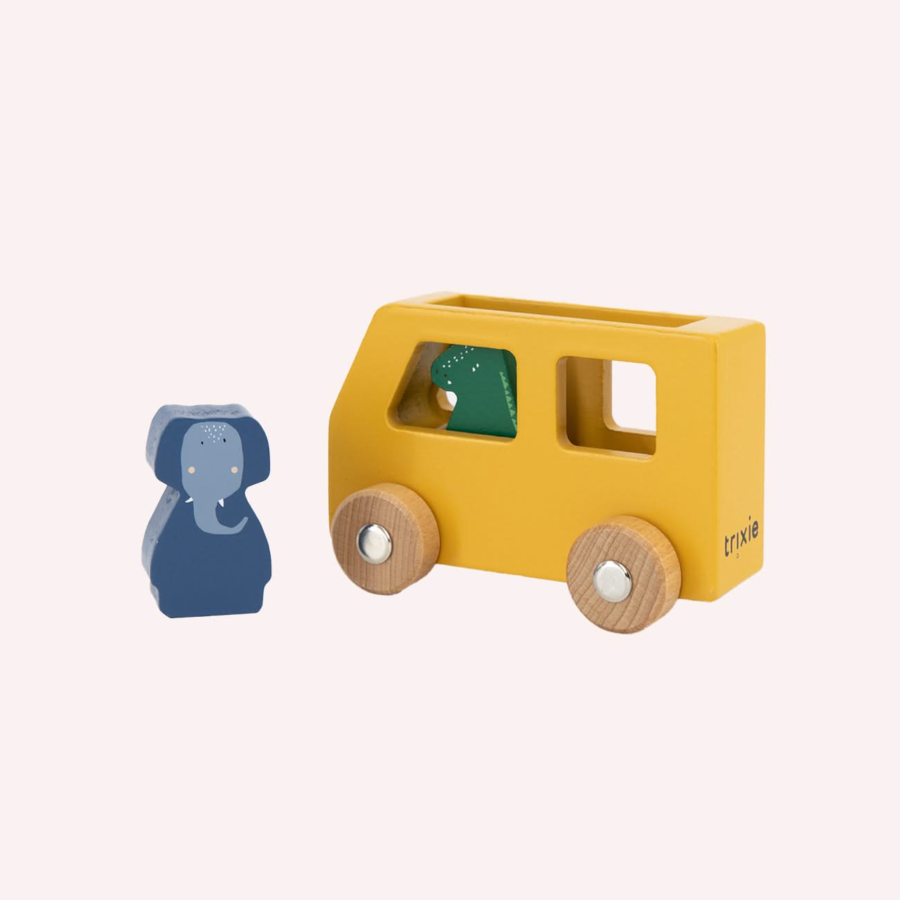 Wooden Animal Car Set by Trixie | The Memo