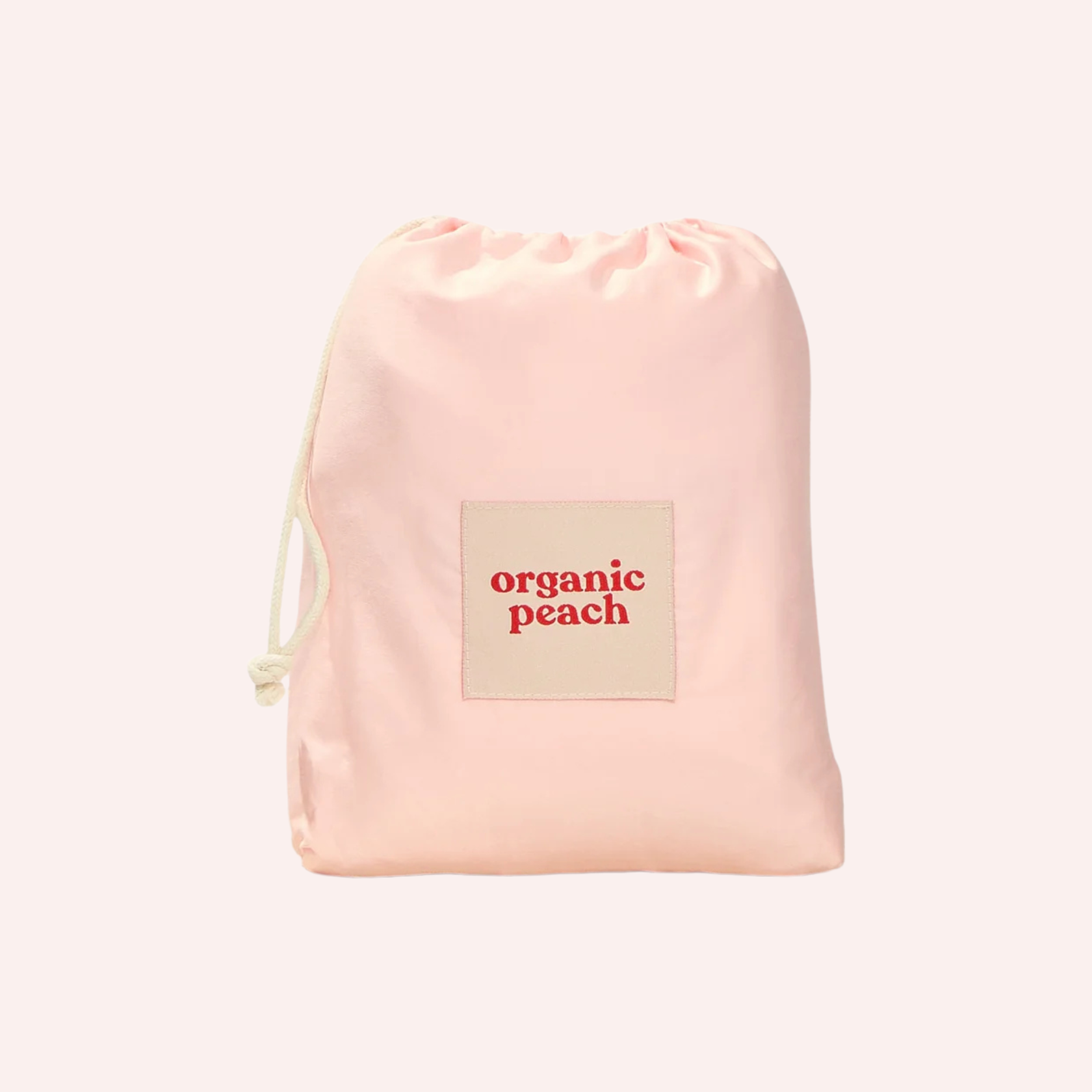 Waterproof Fitted Sheet - Powder Pink by Organic Peach | the memo – The ...