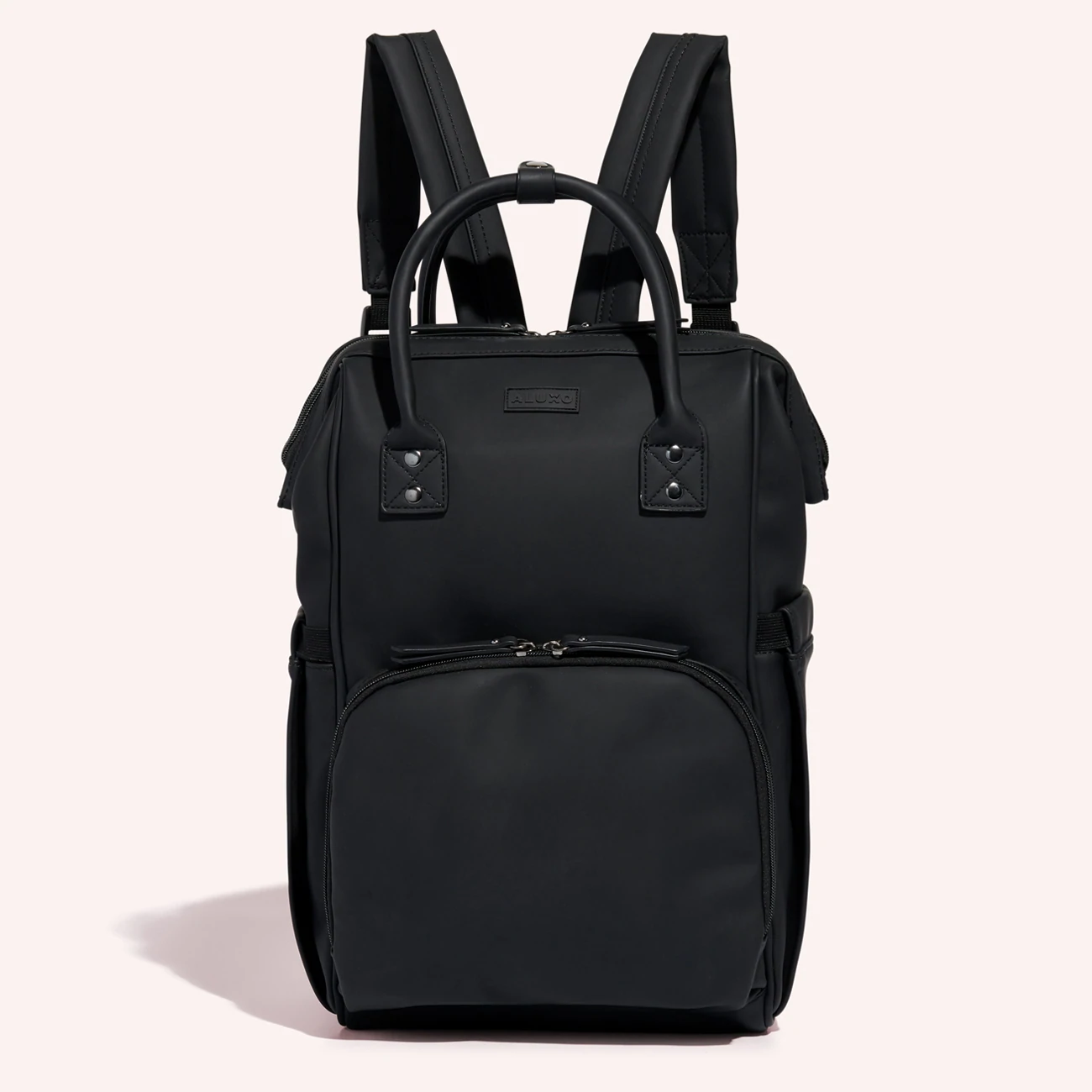 Aluxo Unisex Baby Bag Backpack - Black | The Memo