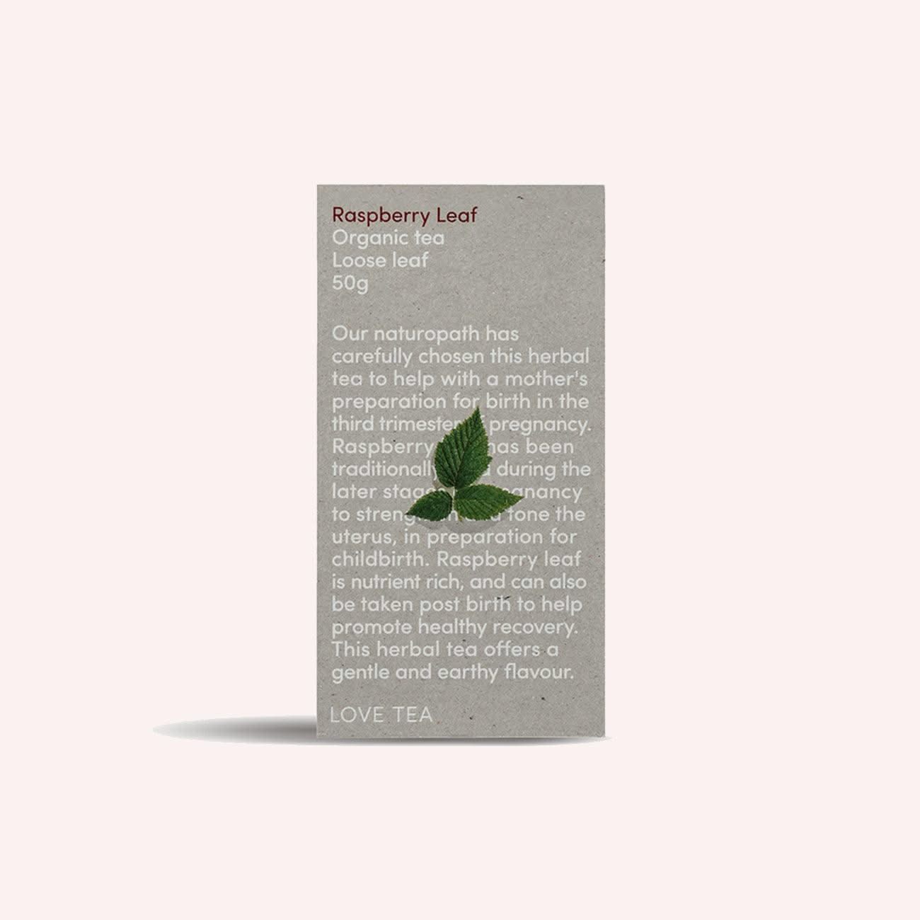 Raspberry Leaf Loose Leaf Box 50g by Love Tea | the memo – The Memo