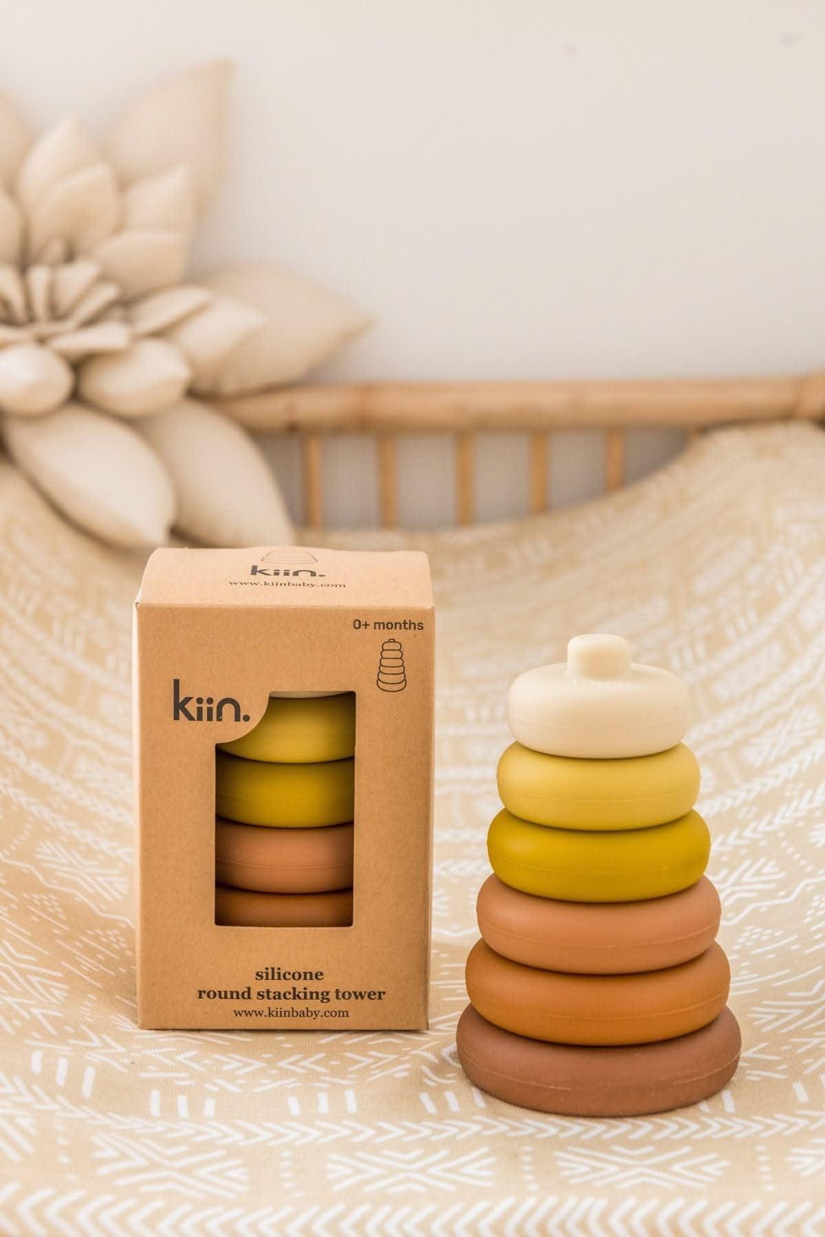 Silicone Round Stacking Tower Toy by Kiin | the memo – The Memo